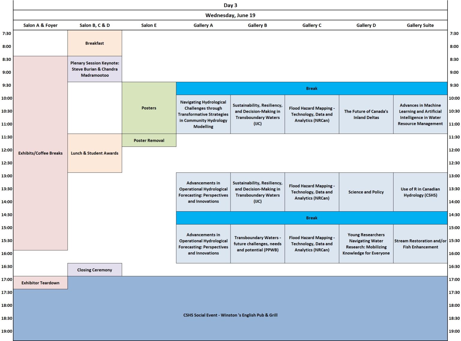 Programme - CWRA National Conference
