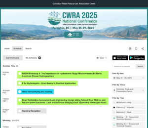 Programme - CWRA National Conference